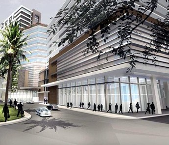 A BPO Office at the One-Stop Premiere Shopping Center in Makati